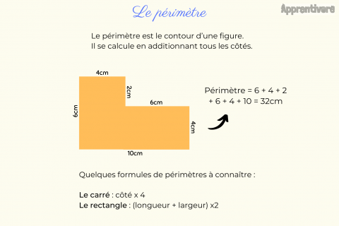 Le Périmètre (Leçon) - Apprentivore